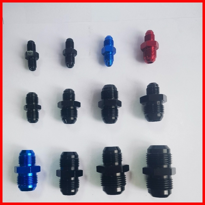 ♀ AN3 AN6 AN4 AN8 AN10 AN12 Fittings Metric Fuel Hose Connector Pipe ...