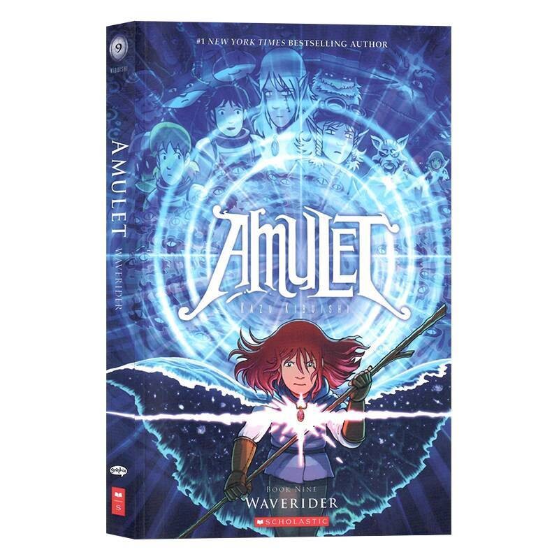 Amulet 9 English Original Comic Novel Waverider A Graphic Novel Amulet 9 Adventure Magic ...