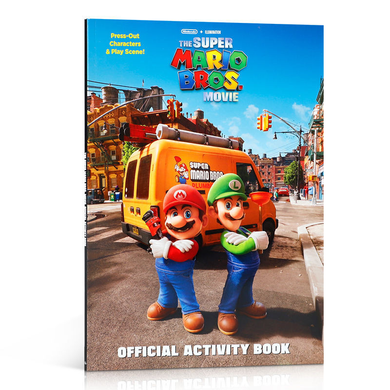 milumilu The Super Mario Bros Movie Official Activity Book Children's ...