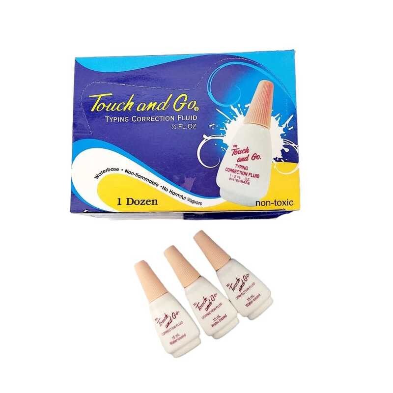 JEKA Shop// Correction Fluid Touch And Go Liquid Eraser/ 1Pc | Shopee ...