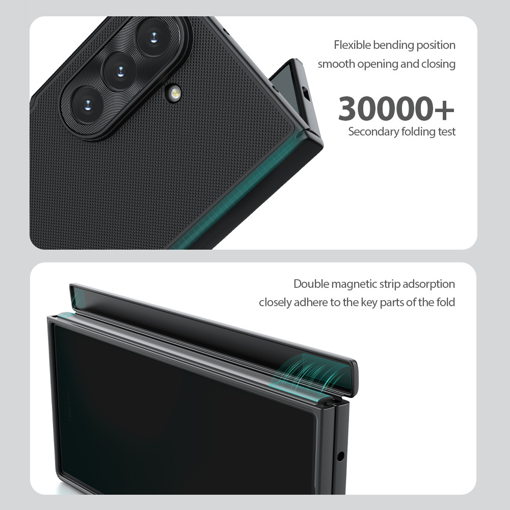 Nillkin Magnetic Fold Case Samsung Galaxy Z Fold7 / Fold 7 Case Frosted ...