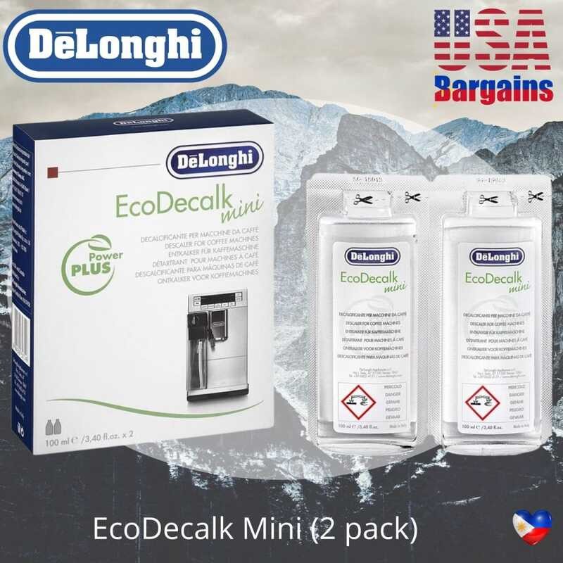 Delonghi Descaler Ecodecalk Mini Dlsc200, De'longhi 200Ml Eco-Friendly ...