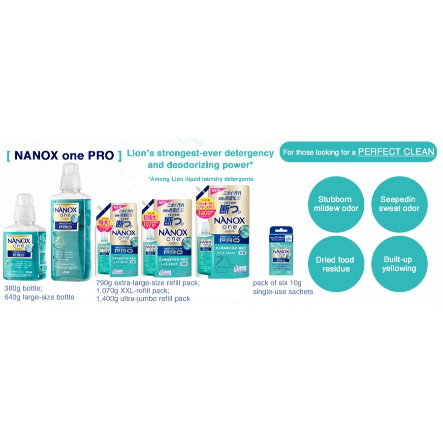 JAPAN NANOX PRO DETERGENT | Shopee Philippines