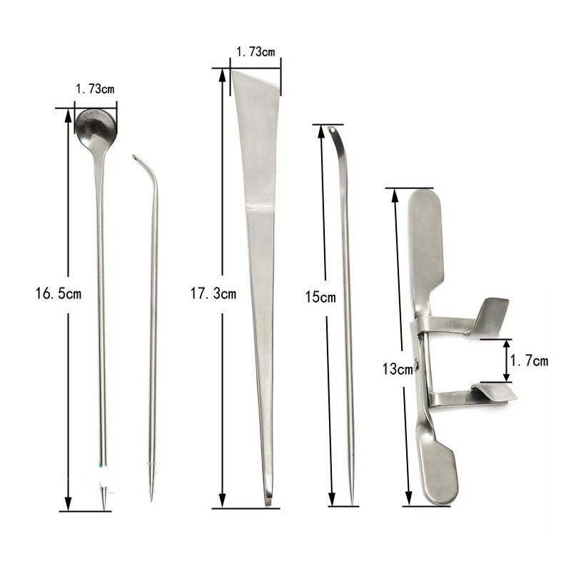 5Pcs Stainless Castration Chicken Capon Tools Farm Cock Rooster ...