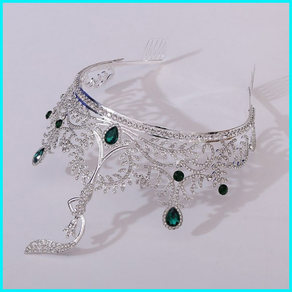 Bride Crown Beauty Pageant Champion Baroque Crown Queen | Shopee ...