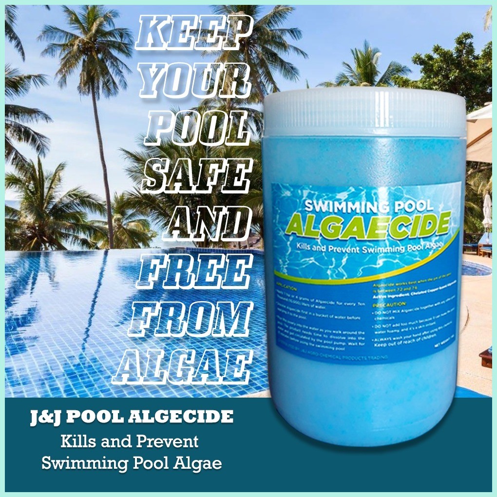 J&J Swimming Pool Algaecide | Original w/COA | Effective Anti-Lumot for ...