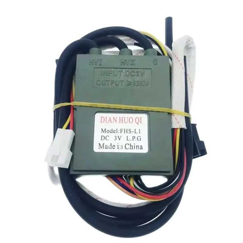 W Total 15 Wires Universal DC 3V Gas Stove Double Ignition With ...