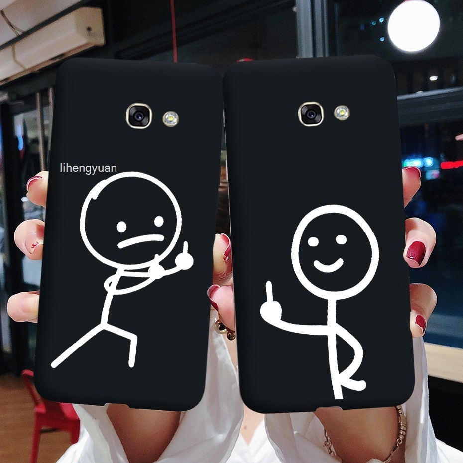 Funny Spoof Couple Simple Casing Compatible For Samsung A55 A54 A530 ...