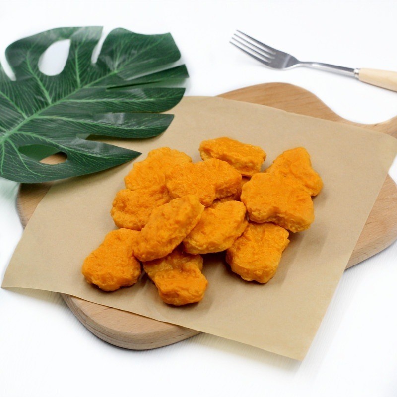 Realistic Artificial Fried Chicken Fake French Fries Food Model Fast ...