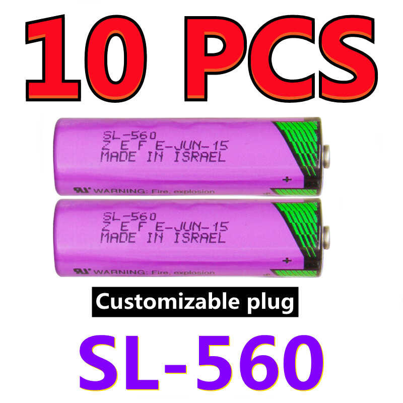 10Pcs Orihinal Na Bagong Baterya Sl-560 AA 3.6V PLC Battery | Shopee ...