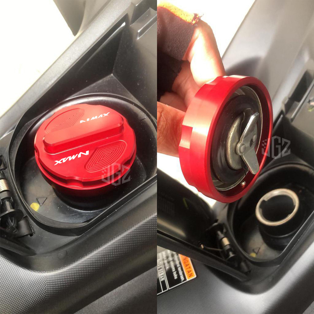 for YAMAHA NMAX v2 Motorcycle Fuel Oil Tank Cap Cover CNC Fuel Cover ...