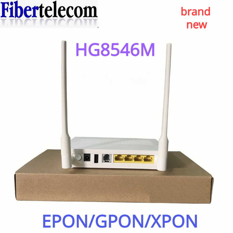 COD HG8546M EPON GPON XPON ONU FTTH Gigabit Modem router Bare Metal Adapter 1GE 3FE 1tel + Wifi ...