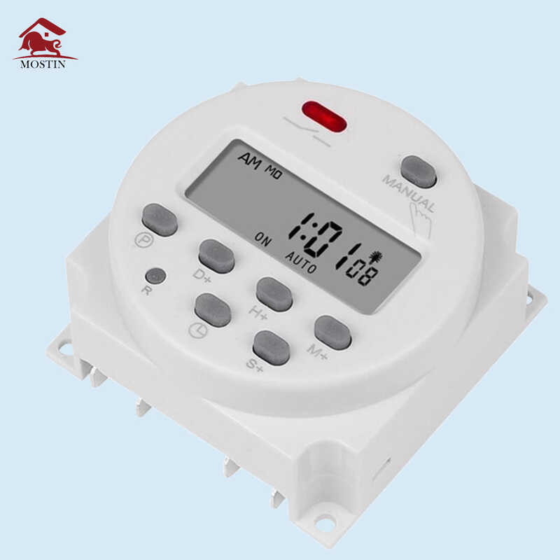 COD 2024 MONSTING 220V Linggo 7 Araw Programable Digital Time Switch ...