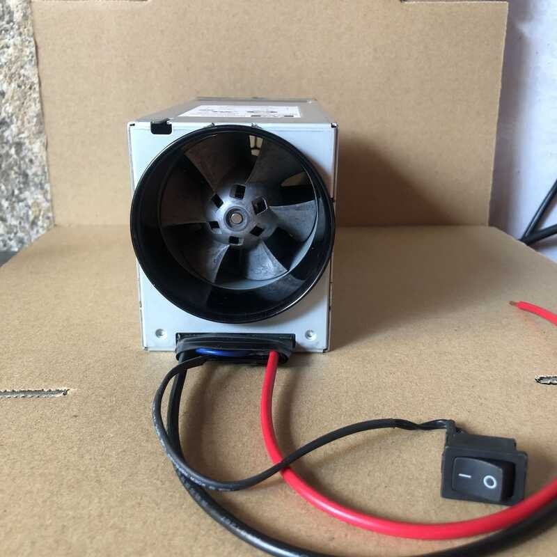 Thick Metal Ducted Fan With Inner Rotor, DC Without Cylinder Engine ...