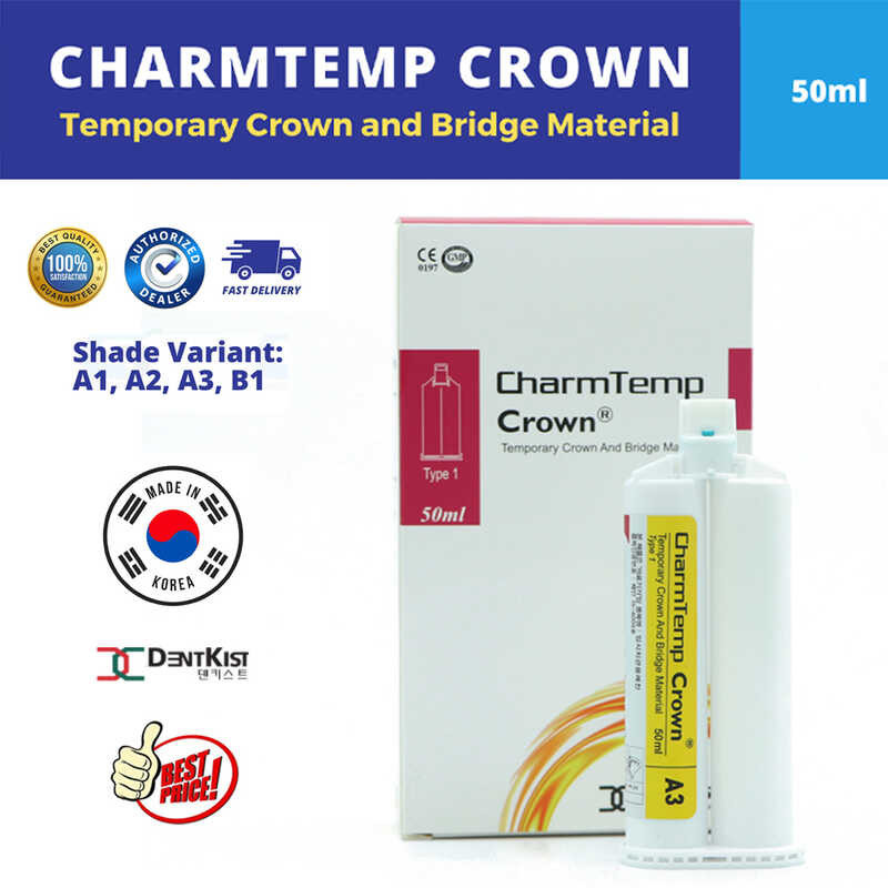 Dental Temporary Crown And Bridge Material Resin Self Curing Automix ...