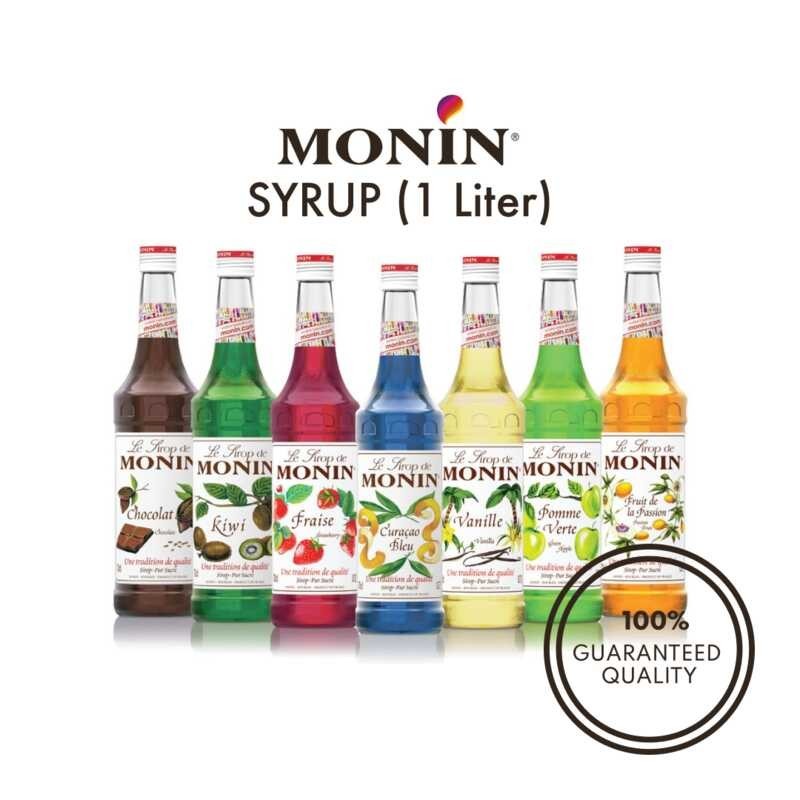 Monin Syrup 1L (Assorted Top Flavors) | Shopee Philippines