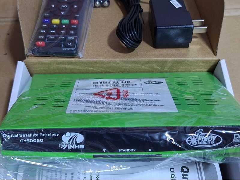 LY Pinoy GSAT TV Receiver Complete Set Box ( Need Satellite Dish Satlite Cignal ) | Shopee ...