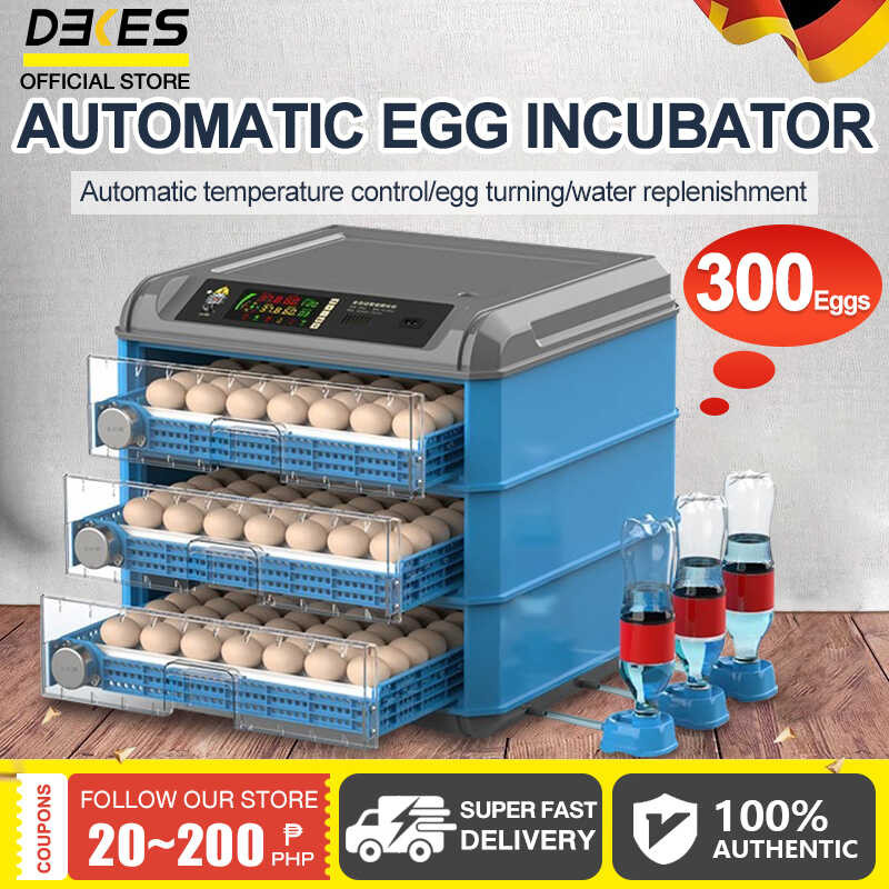 Ganap DEKES 300 Na Awtomatiko All-In-One Hatching Brooding Hine Egg ...