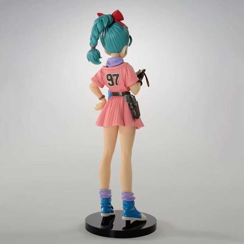 2 15Cm Dragon Ball Figures Childhood Bulma Action Figurine Pvc Statue ...