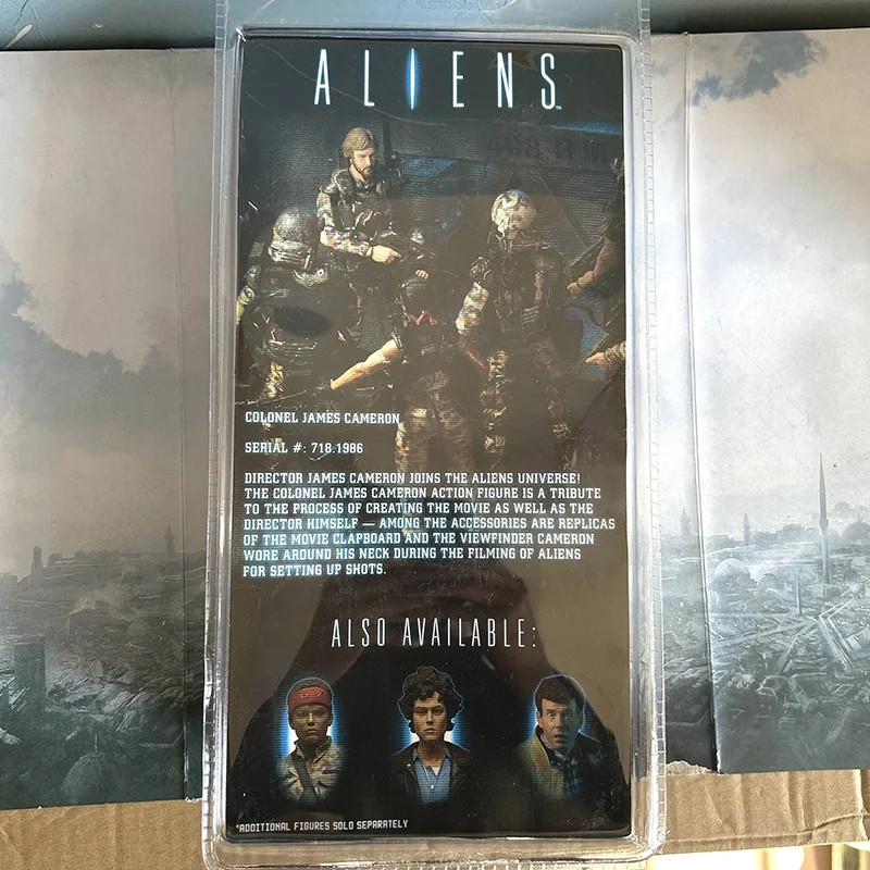 NECA Alien Colonel Cameron Alien Vs Predator Action Figure Director ...