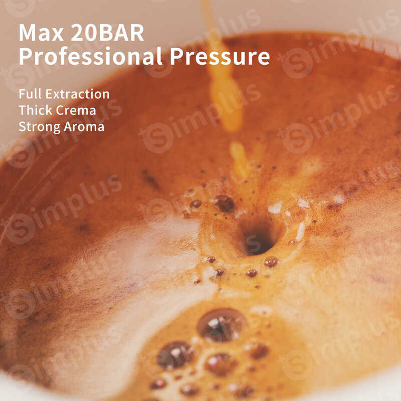 Semi-Automatic ☥ Simplus Electric Espresso Coffee Maker Household ...
