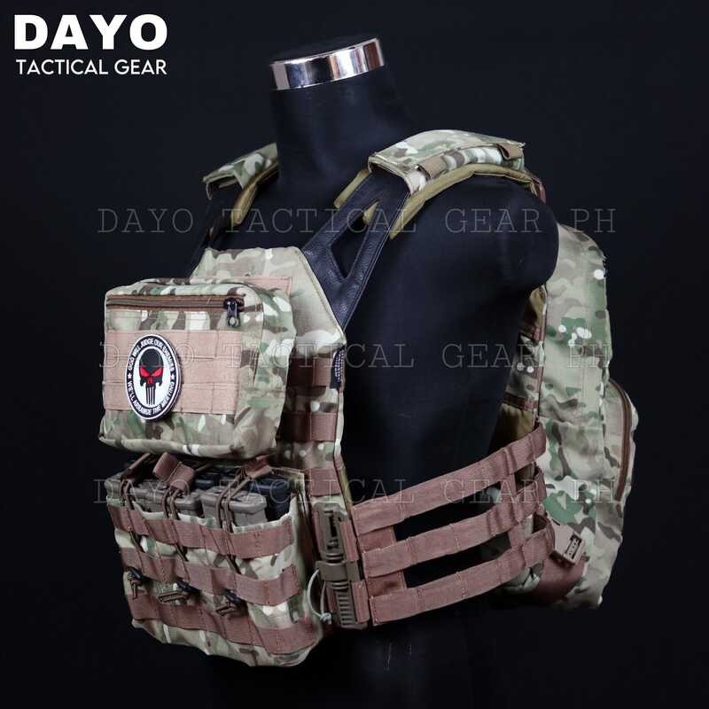 (Dayo) BACK TO BACK BANDOLIER (2Mags Per Pouch)/ TACTICAL Vest/ PLATE ...