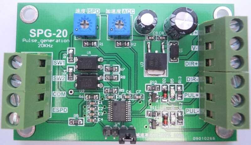 stepper 20kHz servo motor controller forward and reverse rotation pulse ...