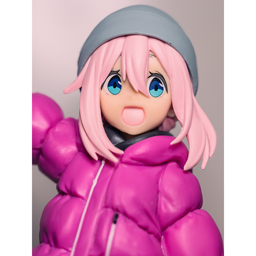 Original Sega Yuru Camp Figure Kawaii Kagamihara Nadeshiko Shima Rin ...