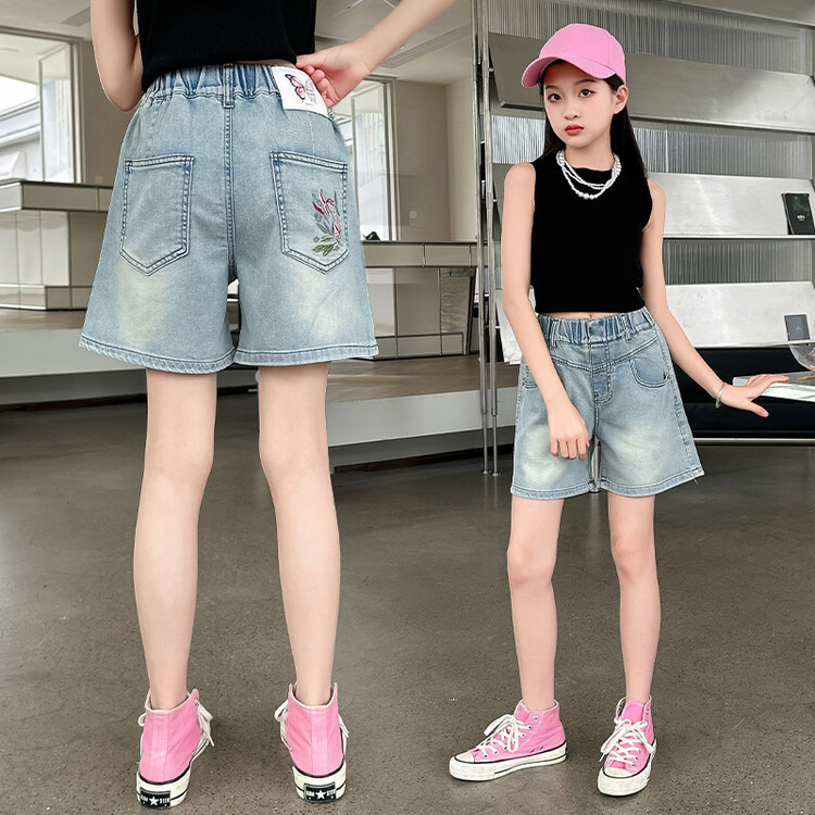 5-14 Years Old Bermuda Short for Girls Korean Style Cute Design ...