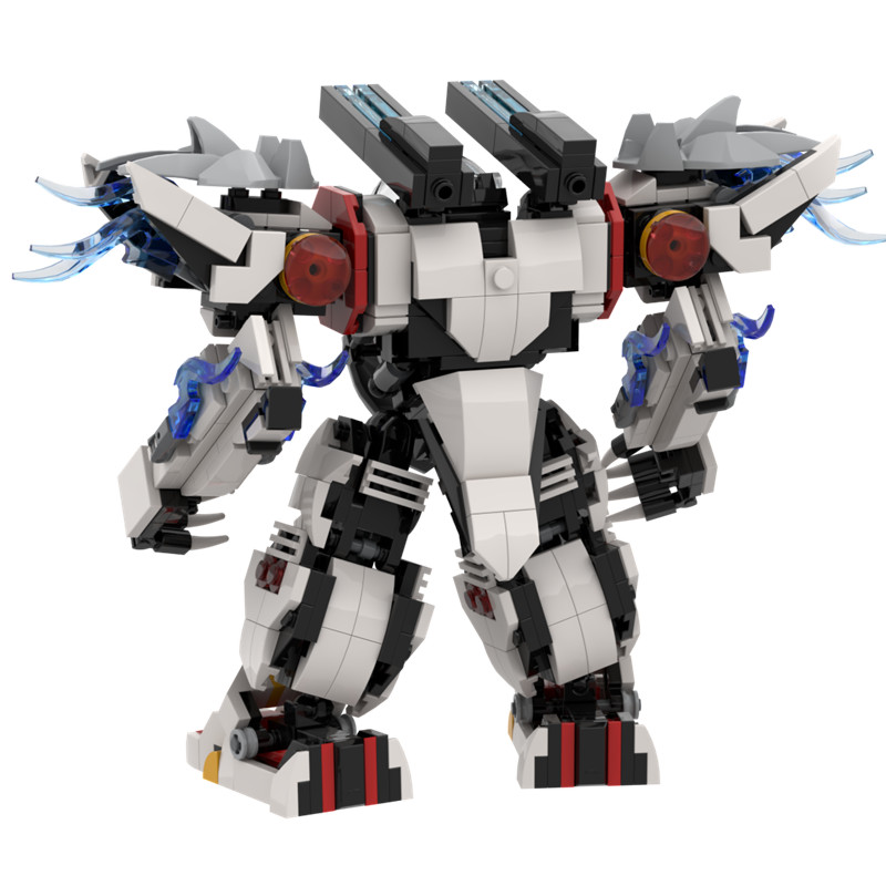 [MOC]Steelwind Manned Mecha Building Blocks 1039 Pcs Mecha Bricks Toy ...