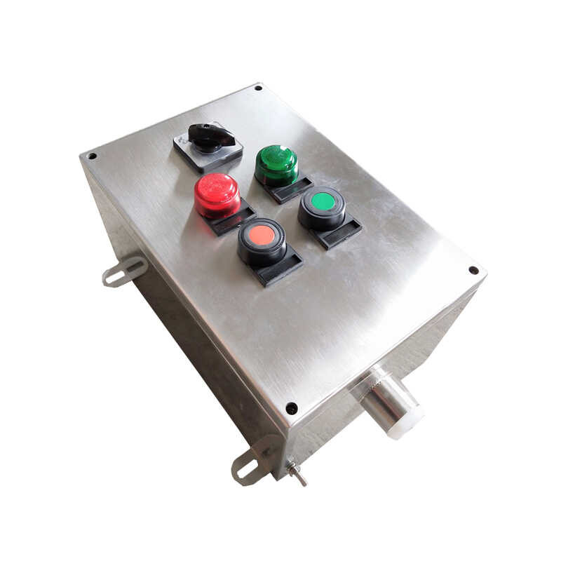 304 Stainless Steel Explosion Proof Operation Column 5 Hole Button 2 ...