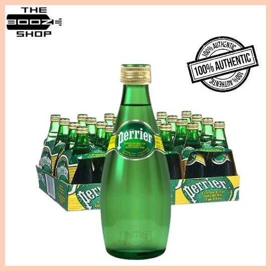 Perrier Natural Sparkling Water 330ml x 24 (Case) | Shopee Philippines