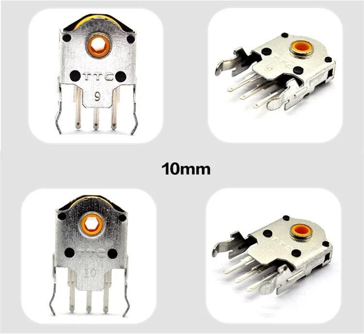 Original TTC Rotary Mouse Scroll Golden Wheel Encoder 8-9-10-11-12-13 ...
