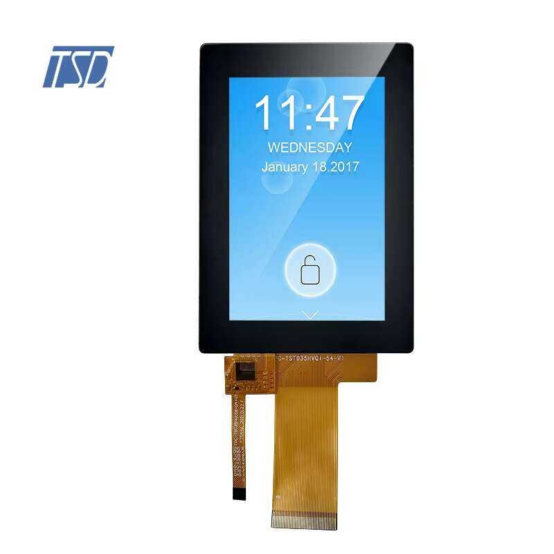 320X480 Resolution 3.5 Inch IPS Touch Screen Display With SPI RGB MCU ...