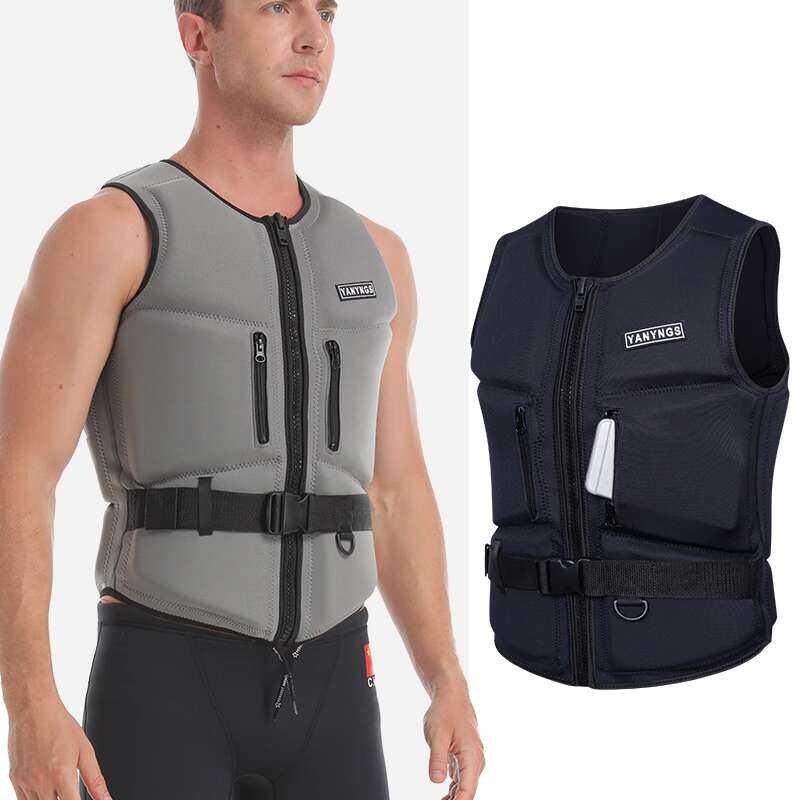 Tt Life Jacket For Adults Ultra-Thin Anti-Collision Surfing Motorboat ...