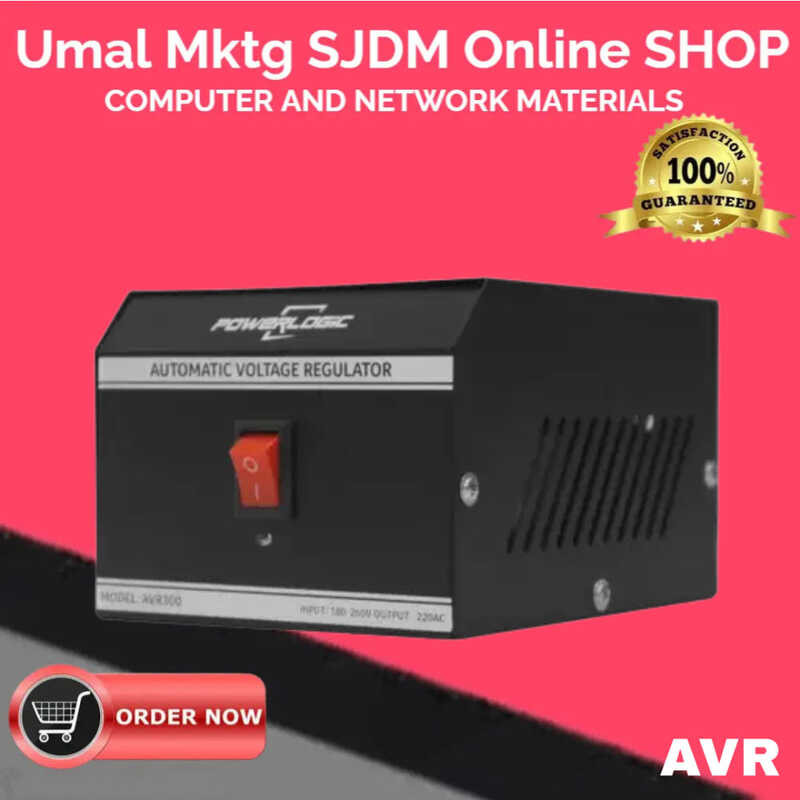 POWERLOGIC Avr-300 Automatic Voltage Regulator | Shopee Philippines