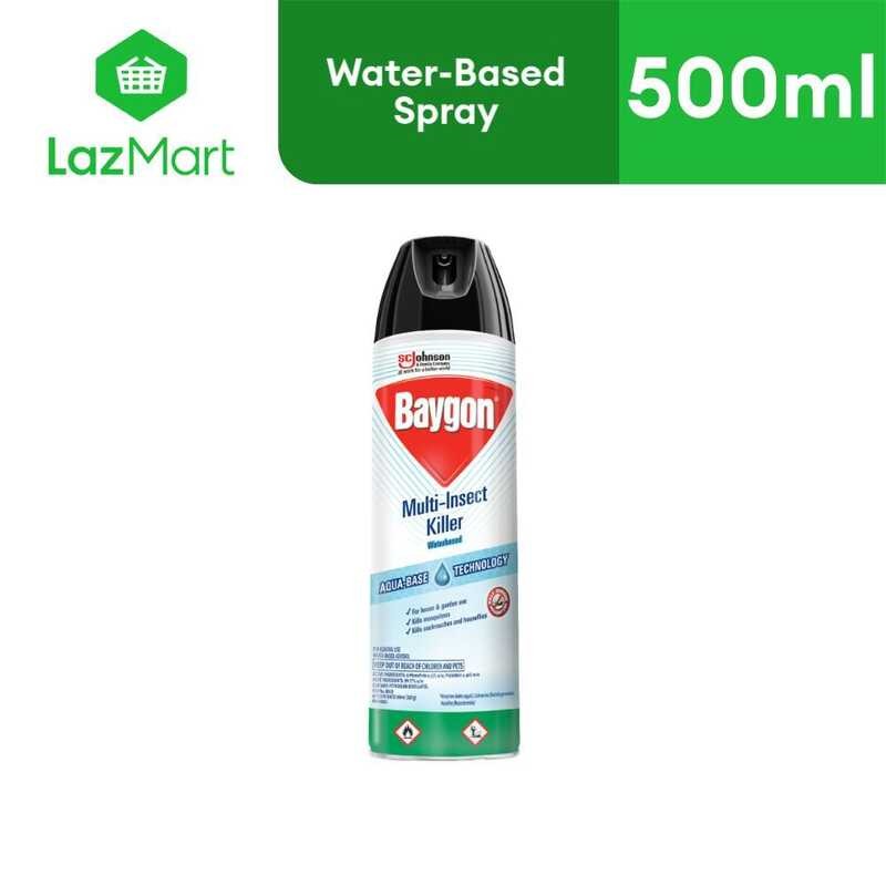 Baygon Multi Insect Killer Water-Based 500Ml | Shopee Philippines