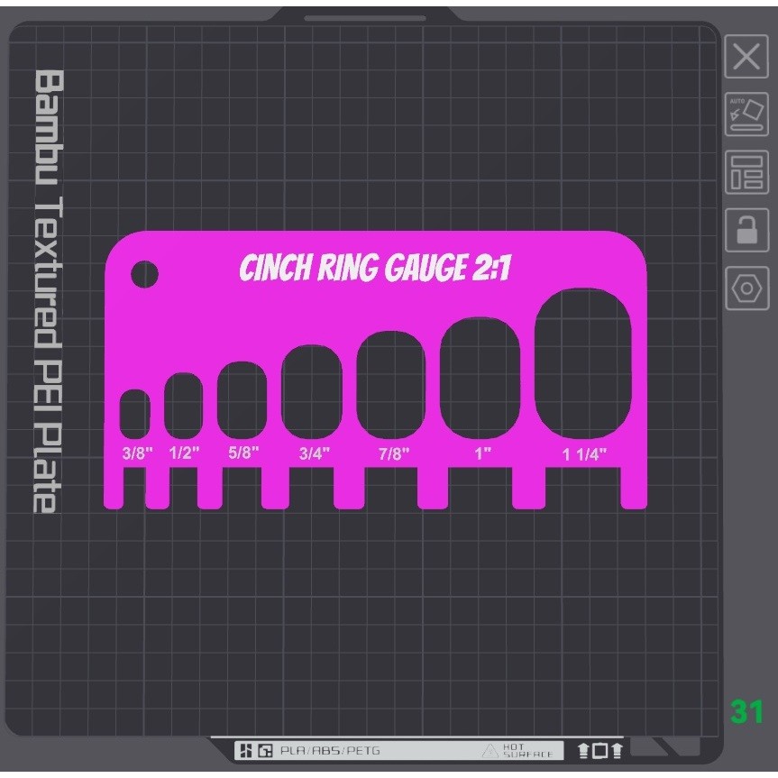 Binding Ring Gauge 2:1 Cinch Wire Size Guide for Bookbinding | Shopee ...