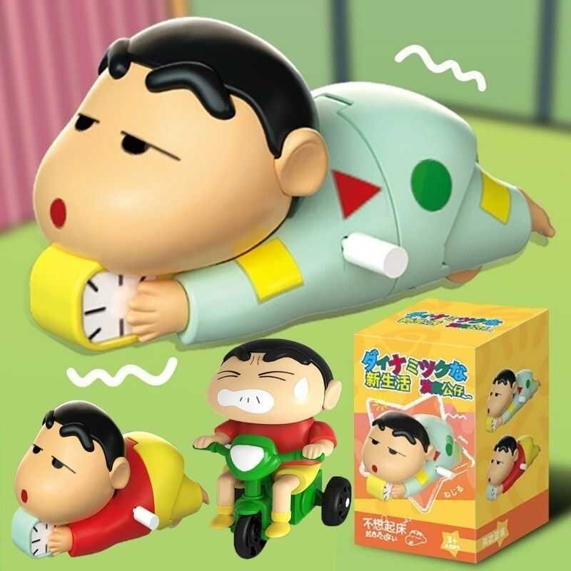 Crayon Shin Chan Moving Toys Anime Cute Trendy Clockwork Doll Playable ...