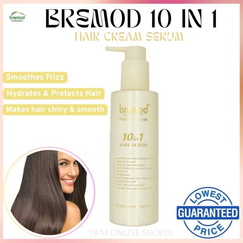 Original Bremod Premium Series 10 In 1 Hair Cream Serum Anti Frizz ...