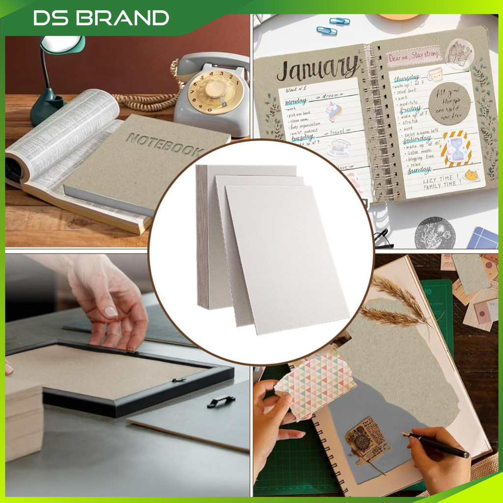 Kadbod Tebal / DIY Grey ChipBoard / Hard Card Board / Thick Cardboard ...