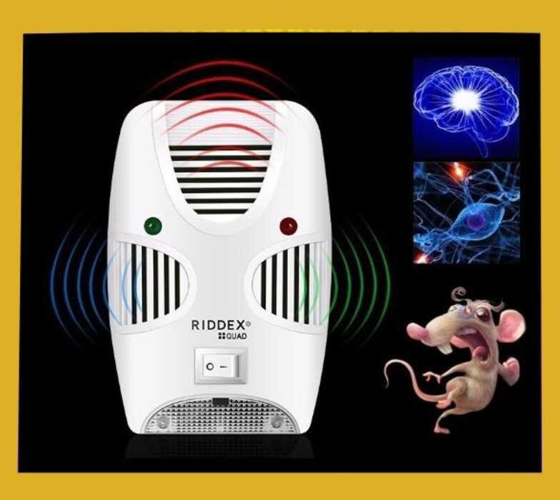 Original Riddex Quad Control Pest Repellers Sonic Ultrasonic Atomic ...