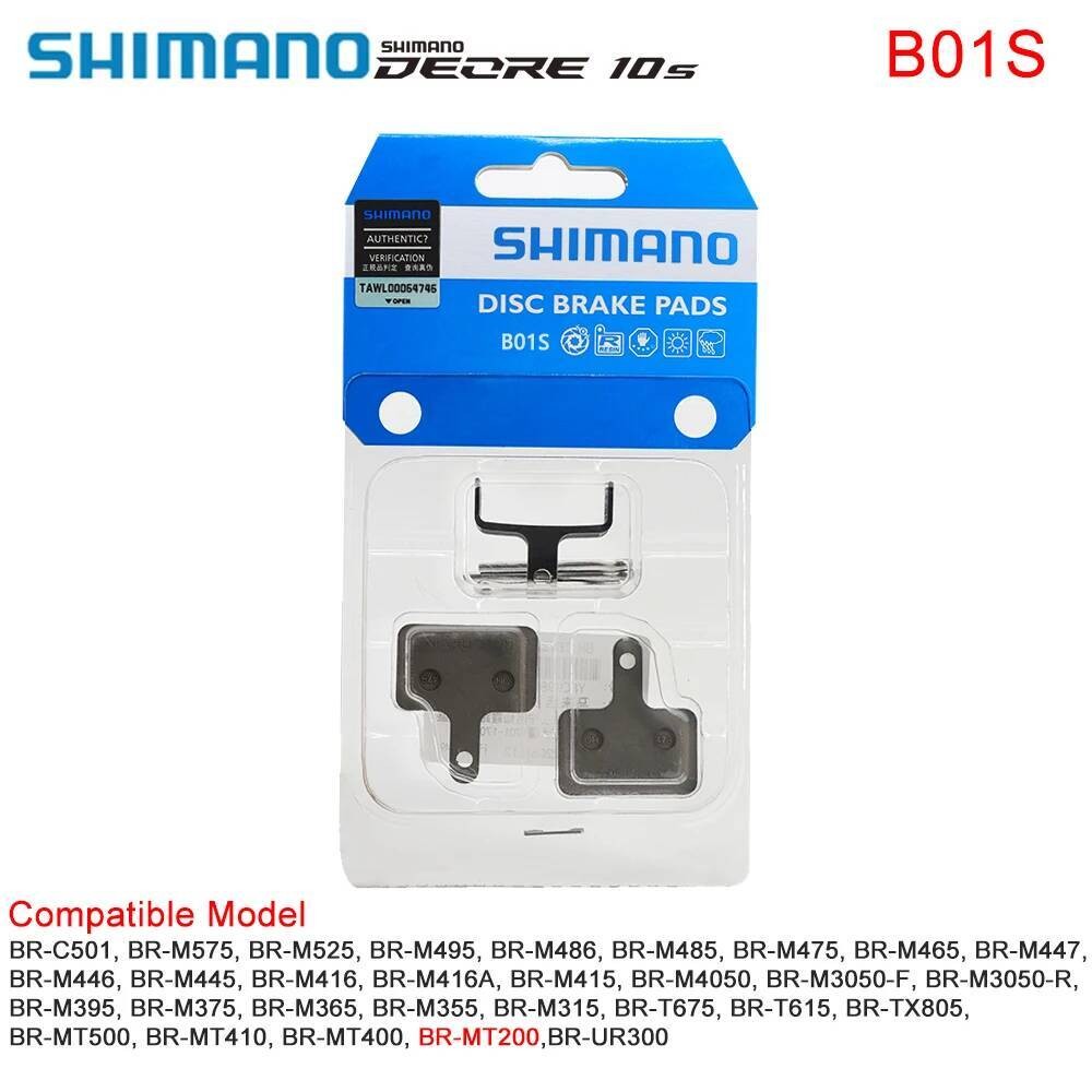 SHIMANO B01S Resin Disc Brake Pads for M525 M416 M415 TX805 MT500 MT410 ...