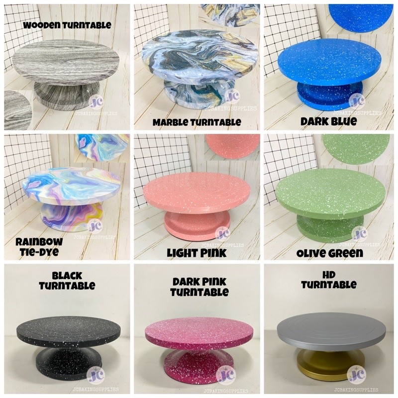 ♞Heavy Duty Cake Turntable Cake Turner 30cm 12inchesp | Shopee Philippines