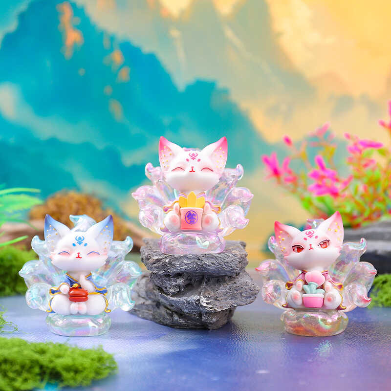 Nine-Tailed Chinese Style Fox Fairy Legend 2 Blind Box Cultural and ...