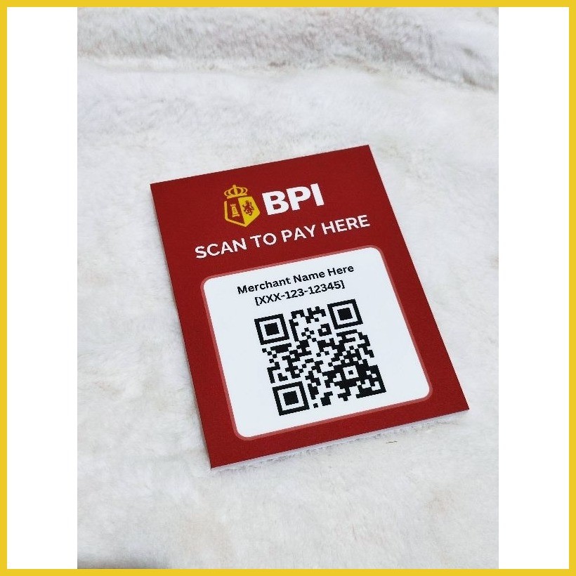 ⊙ Online Payment QR Code Signage / Standee on Sintra Board (GCash, Maya ...