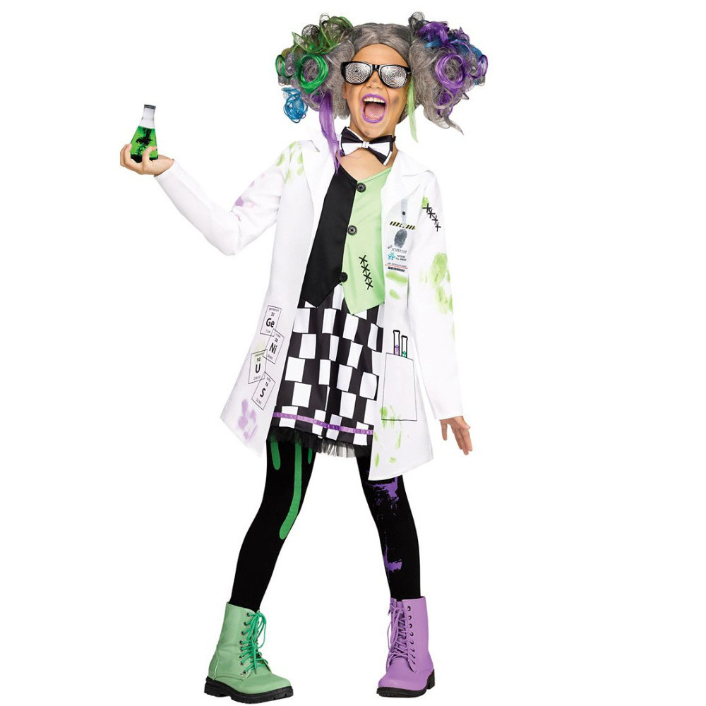 Halloween Mad Scientist COS Fun Experiment Scientist Kids Career ...