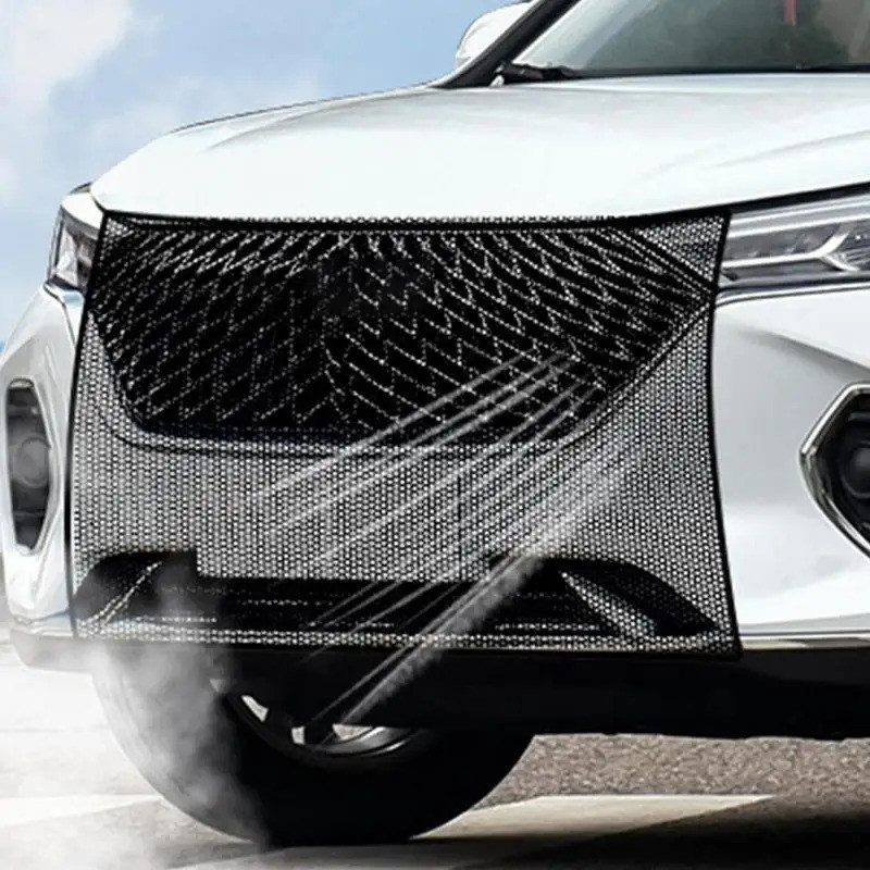 Car Radiator Grille Mesh Net Front Grill Protector Anti Insect Stone ...