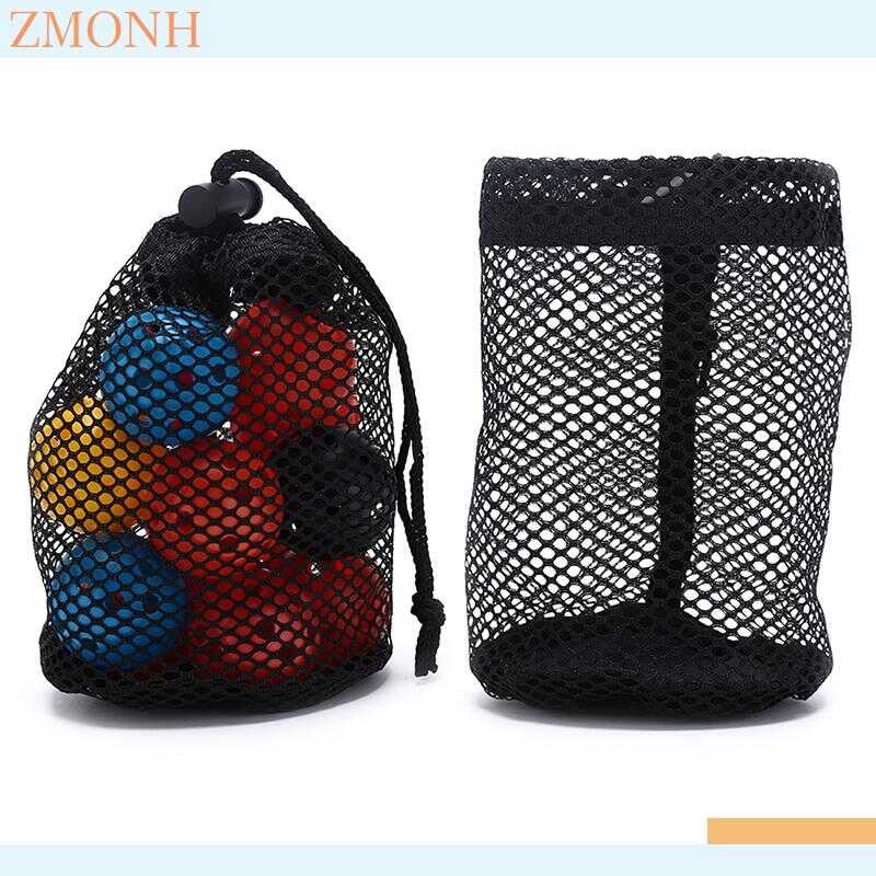 ZMONH Mesh Nets Pouch Golf Table Tennis 16 Balls Carrying Holder ...