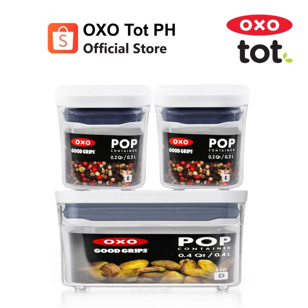 OXO Good Grips POP Container, Starter Gift Pack ( oxo tot oxotot ...
